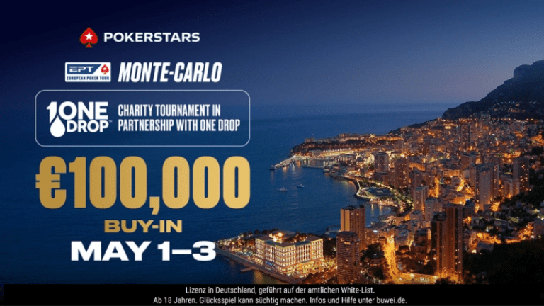 EPT Monte-Carlo: Das €100.000 One Drop High Roller-Event kehrt zurück ...